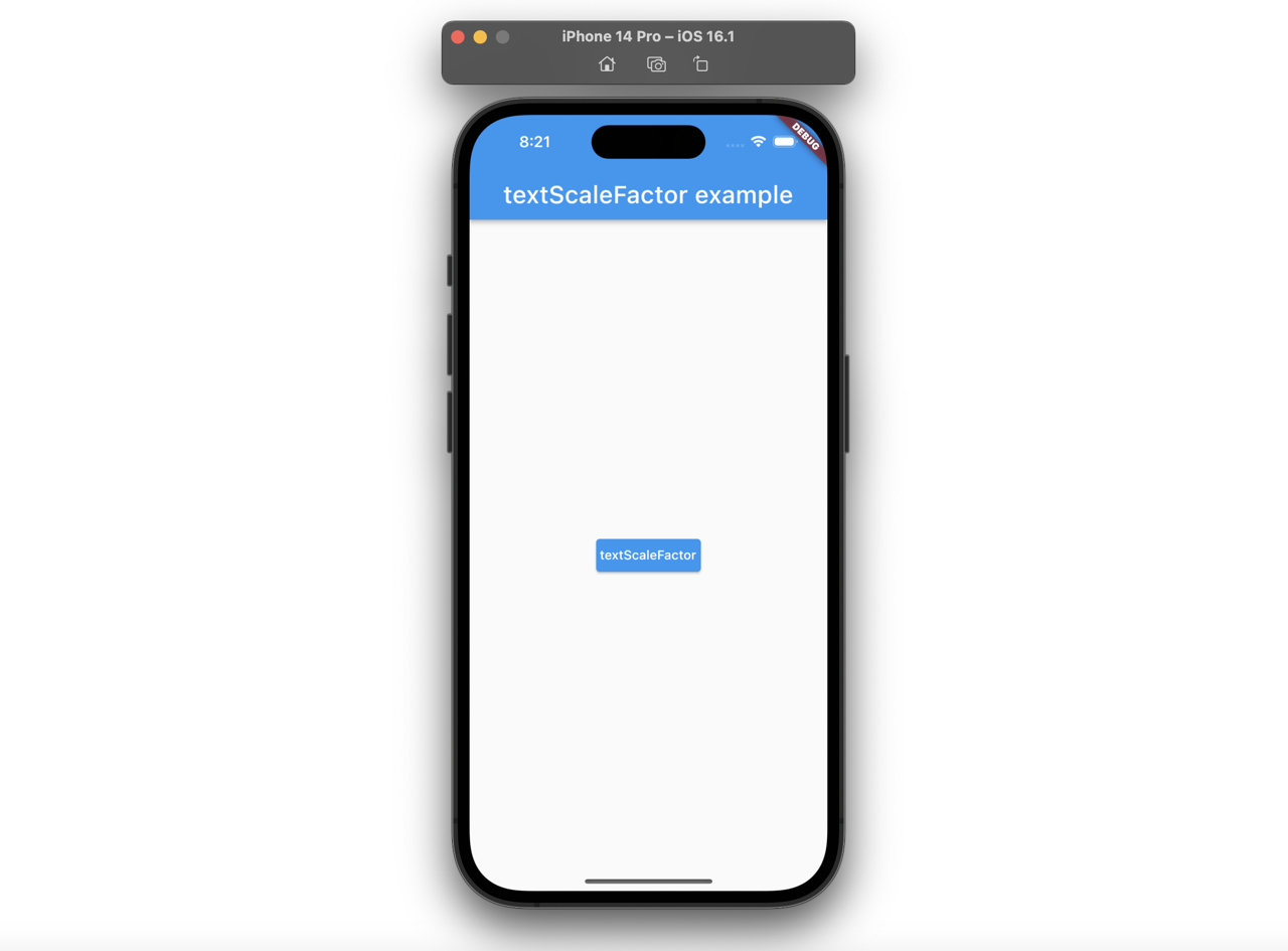  Flutter Fix Font Size By TextScaleFactor Let s See How To Fix The